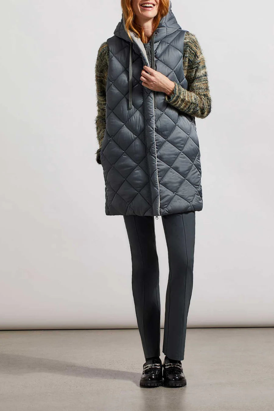 Reversible Hooded Puffer Vest – Modella Lifestyle