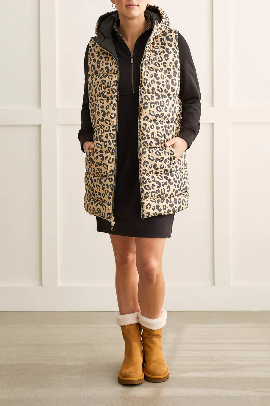 Reversible Hooded Vest – Modella Lifestyle