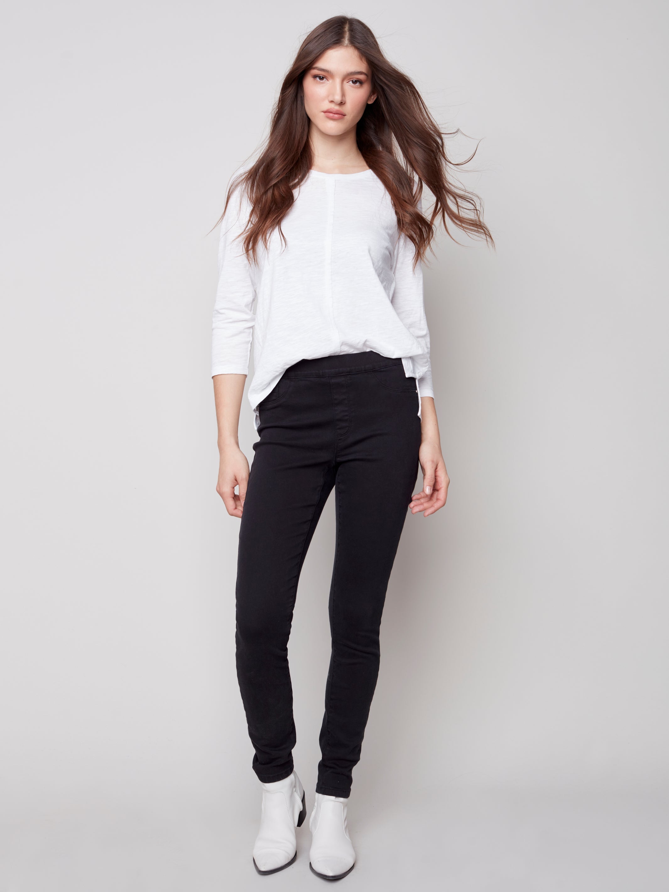 Mid Rise Skinny Stretch Denim Pant – Modella Lifestyle